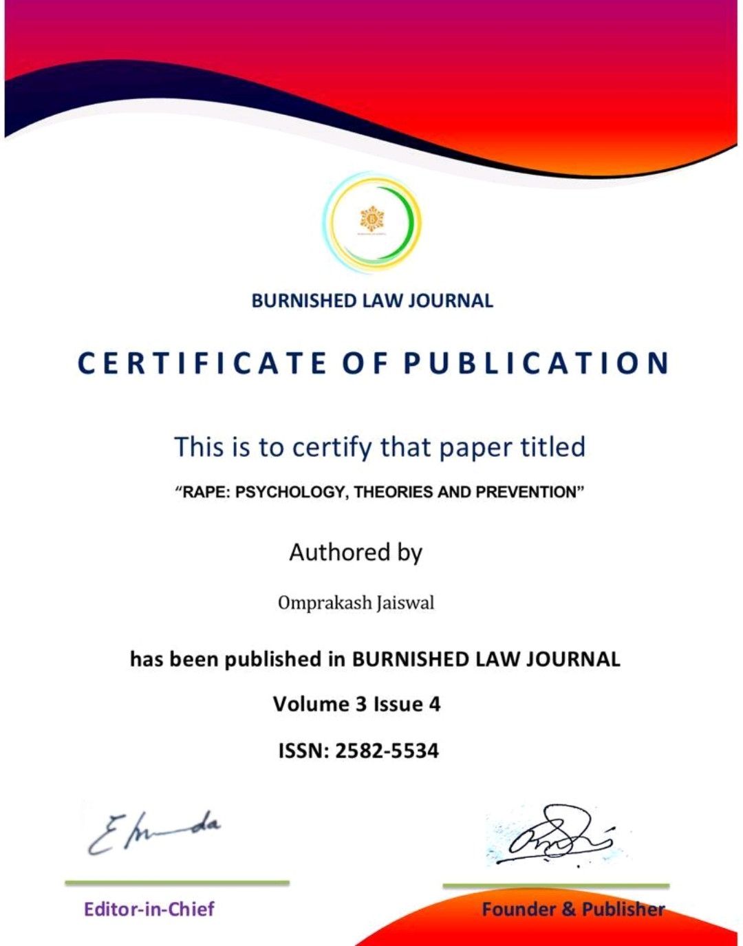 Omprakash Jaiswal on LinkedIn: #researchpaper Omprakash Jaiswal on LinkedIn: #researchpaper