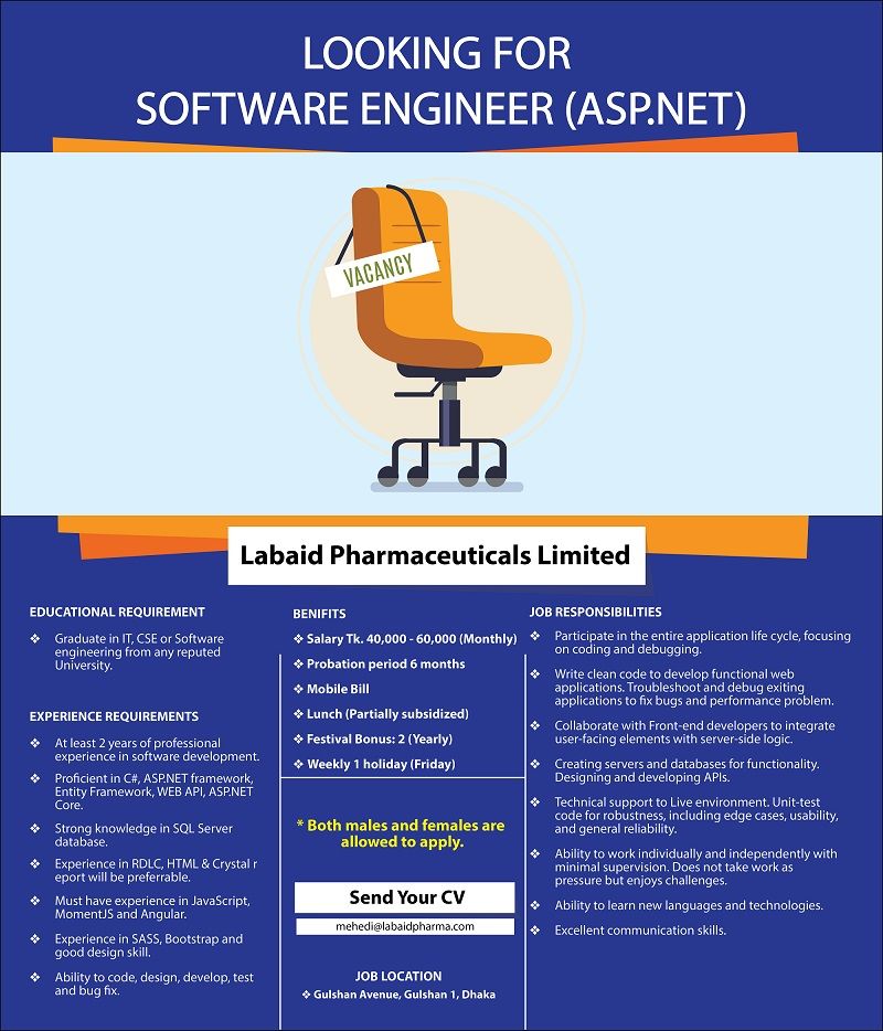 Labaid Pharmaceuticals Limited on LinkedIn: #aspdotnet #aspdotnetcore # ... Labaid Pharmaceuticals Limited on LinkedIn: #aspdotnet #aspdotnetcore # ...
