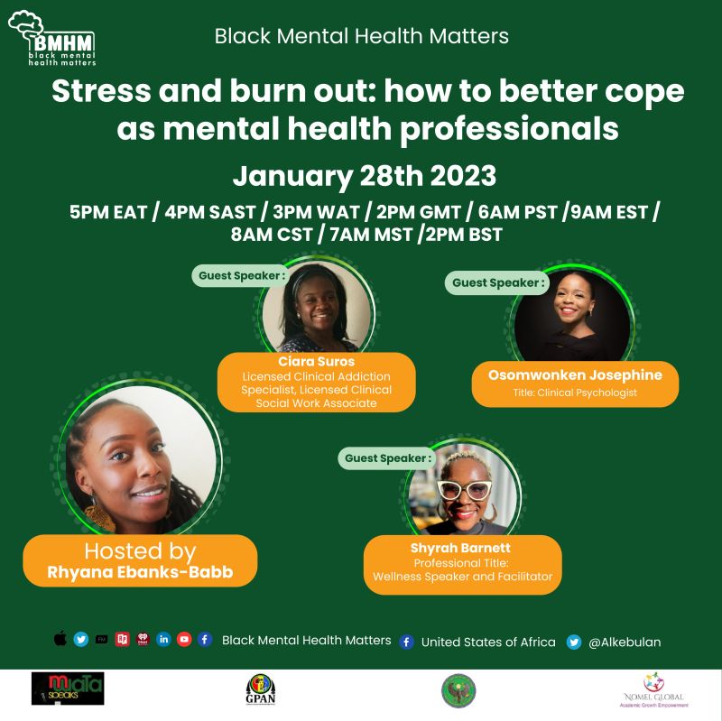 Black Mental Health Matters Inc on LinkedIn: #blackmentalhealthmatters ... Black Mental Health Matters Inc on LinkedIn: #blackmentalhealthmatters ...
