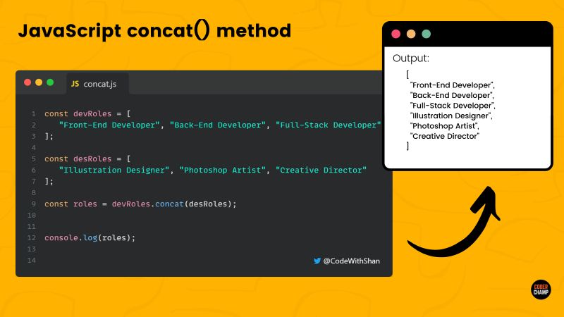 Shan Shah on LinkedIn: Concatenation in JavaScript can be done in many ... Shan Shah on LinkedIn: Concatenation in JavaScript can be done in many ...