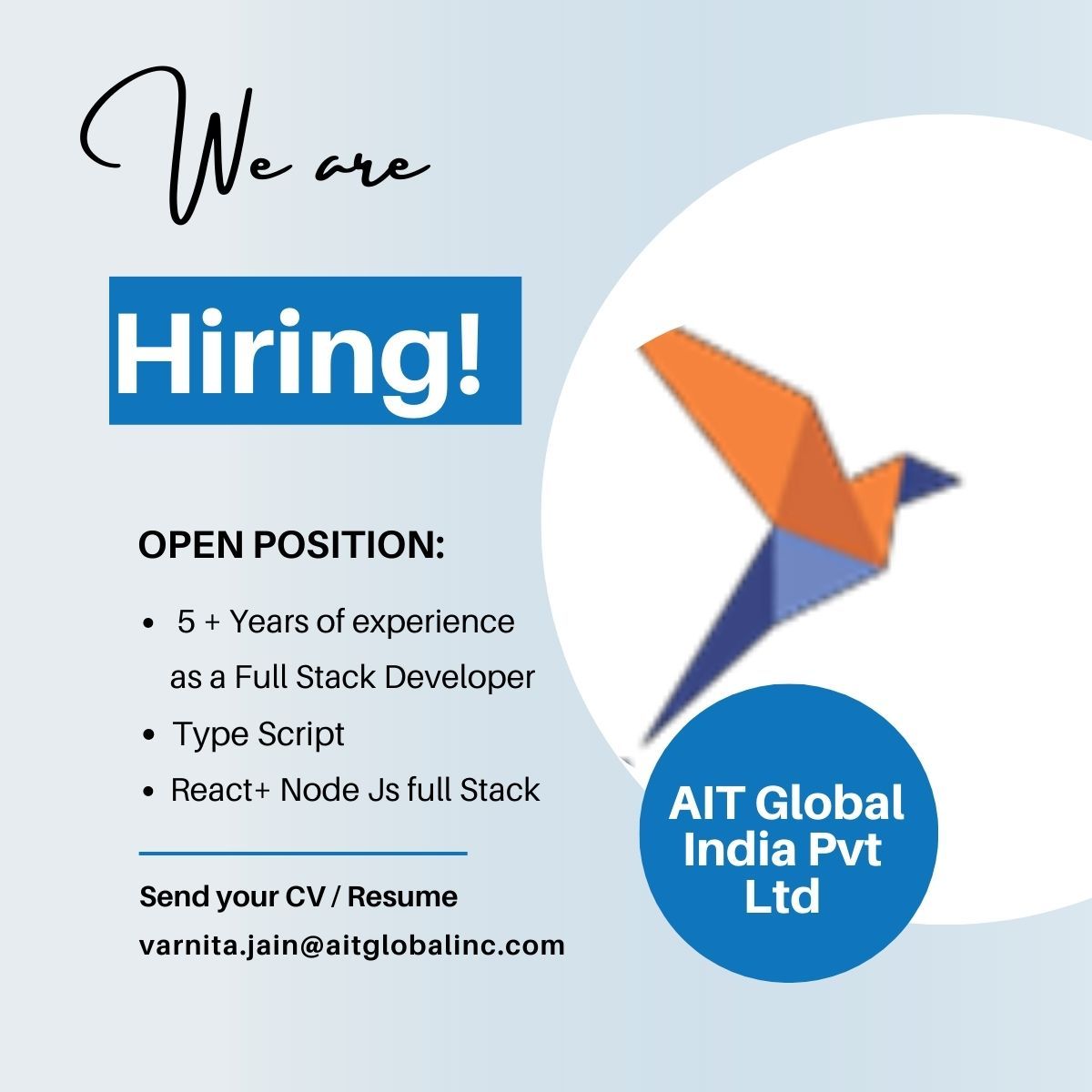 Varnita Jain on LinkedIn: #reactjs #nodejs #typescript Varnita Jain on LinkedIn: #reactjs #nodejs #typescript