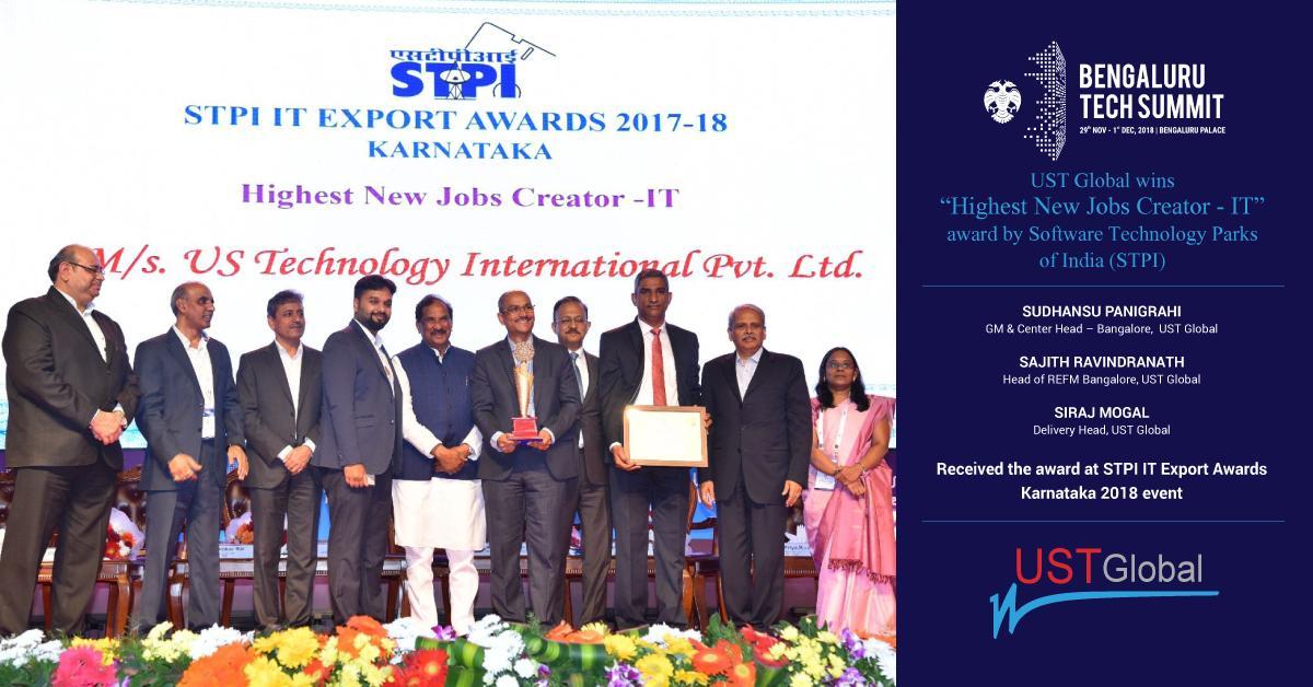 UST on LinkedIn: UST Global recognized as “Highest New Jobs Creator ... UST on LinkedIn: UST Global recognized as “Highest New Jobs Creator ...