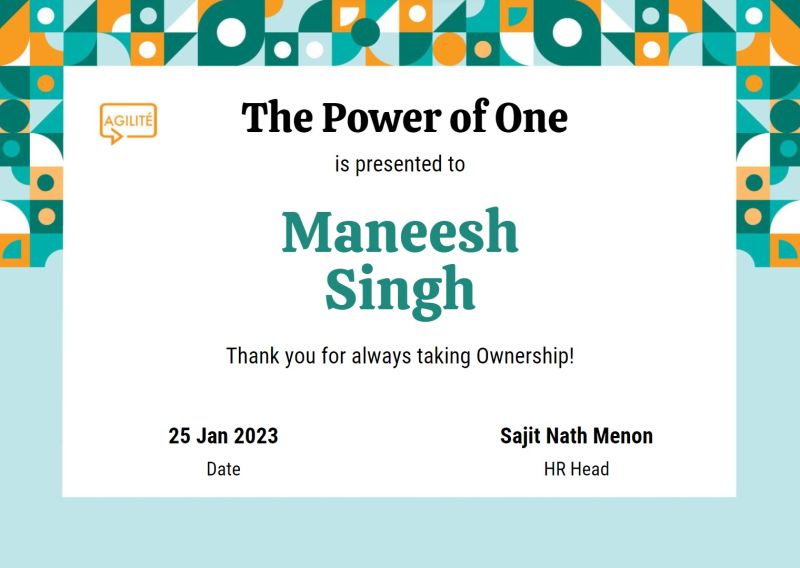 Maneesh Kumar Singh on LinkedIn: #appreciation #motivation Maneesh Kumar Singh on LinkedIn: #appreciation #motivation
