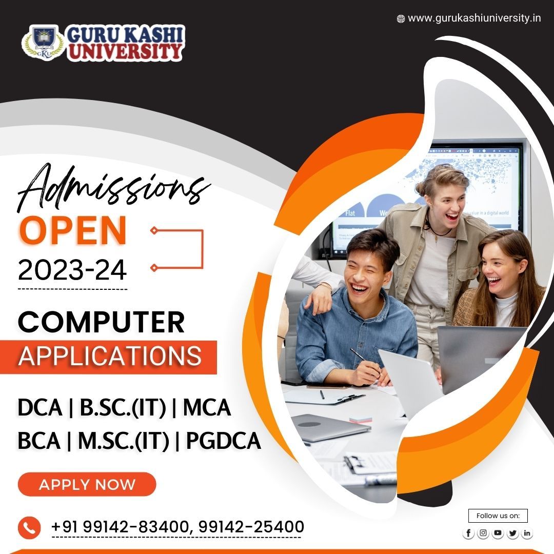 GURU KASHI UNIVERSITY on LinkedIn: #dca #mca #bca #bscit #mscit #pgdca ... GURU KASHI UNIVERSITY on LinkedIn: #dca #mca #bca #bscit #mscit #pgdca ...