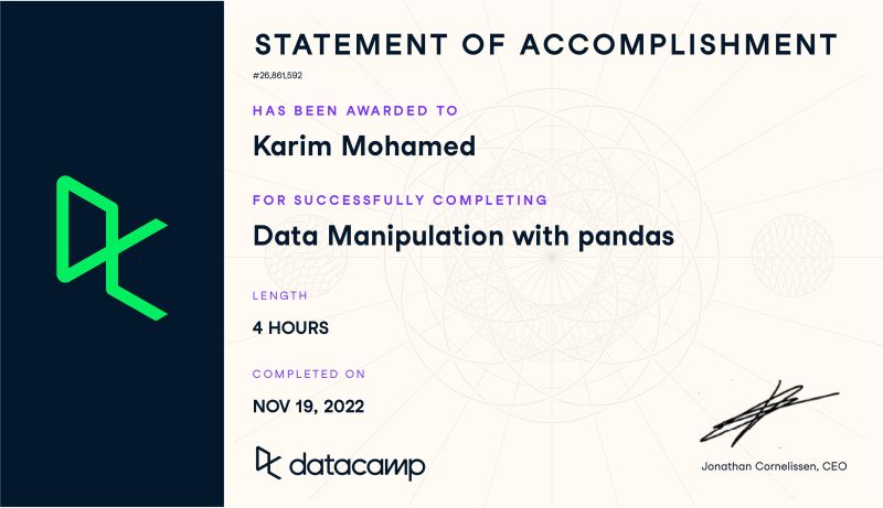Karim Diab on LinkedIn: #python #pandas #datamanipulation #datascience ... Karim Diab on LinkedIn: #python #pandas #datamanipulation #datascience ...