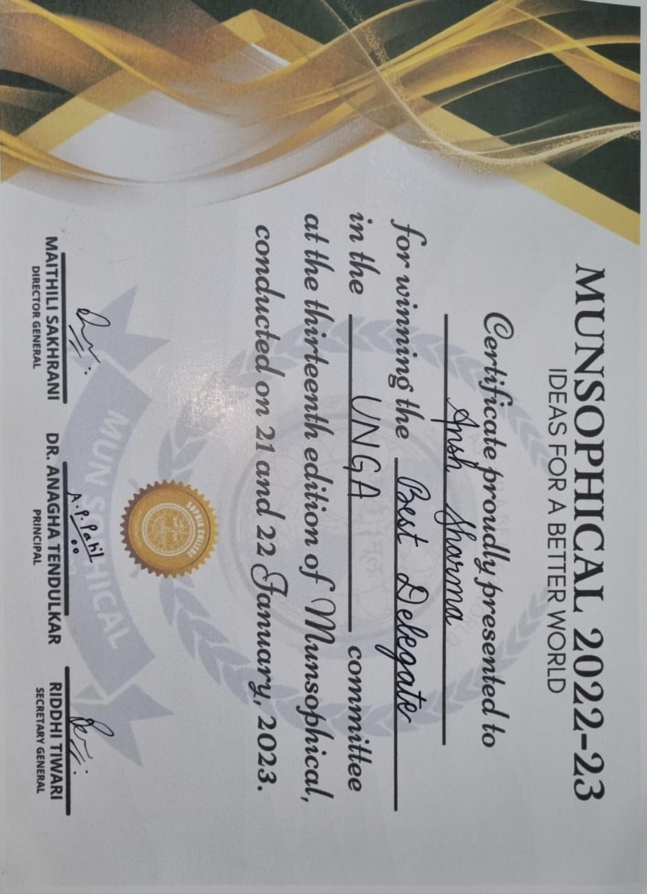 Ansh Sharma on LinkedIn: I am elated to announce that I have secured ... Ansh Sharma on LinkedIn: I am elated to announce that I have secured ...