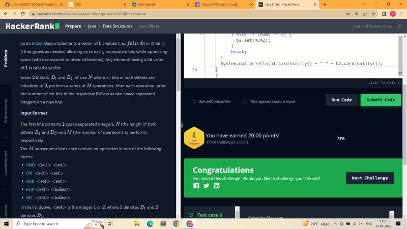 Prachi Yadav on LinkedIn: #connections #100daysofcodechallenge #java # ... Prachi Yadav on LinkedIn: #connections #100daysofcodechallenge #java # ...