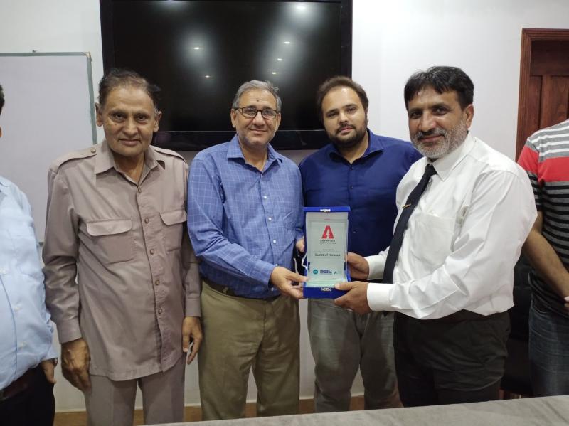 Capt.Saif Ur Rehman Khan on LinkedIn: Recived shield from ADVANCED ... Capt.Saif Ur Rehman Khan on LinkedIn: Recived shield from ADVANCED ...