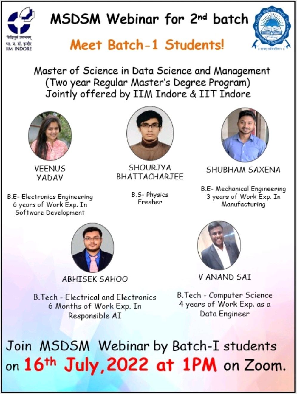 Abhisek Sahoo on LinkedIn: #msdsm #iit #iim Abhisek Sahoo on LinkedIn: #msdsm #iit #iim