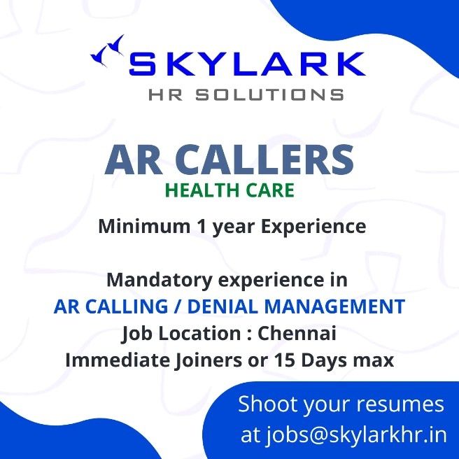 Priya Dharshini .G on LinkedIn: #hiring #healthcare #ushealthcare # ... Priya Dharshini .G on LinkedIn: #hiring #healthcare #ushealthcare # ...