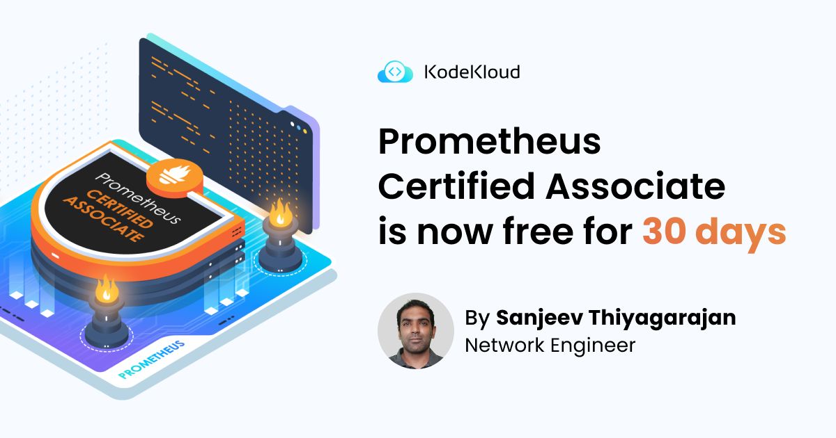 KodeKloud on LinkedIn: #kodekloud #prometheus #devops #cloud #aws # ... KodeKloud on LinkedIn: #kodekloud #prometheus #devops #cloud #aws # ...