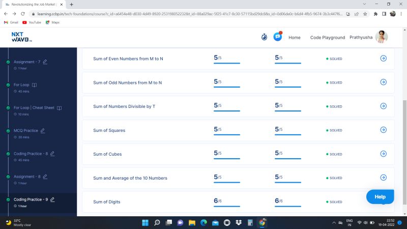Prathyusha Boini on LinkedIn: #day12 #30daysofcodechallenge #nxtwave # ... Prathyusha Boini on LinkedIn: #day12 #30daysofcodechallenge #nxtwave # ...