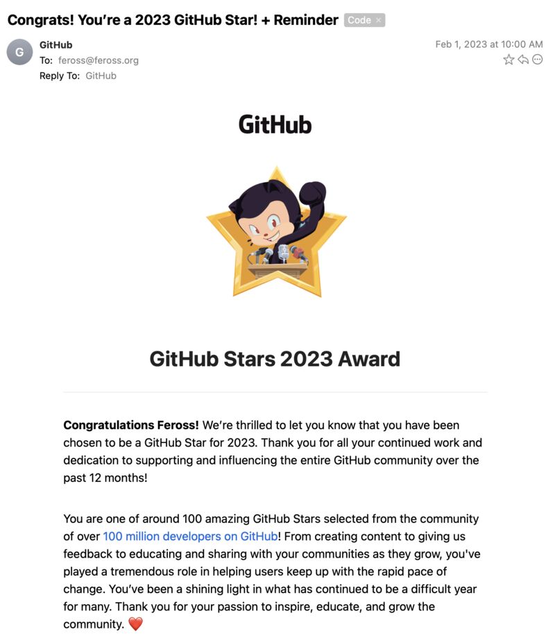Feross Aboukhadijeh on LinkedIn: #githubstar Feross Aboukhadijeh on LinkedIn: #githubstar