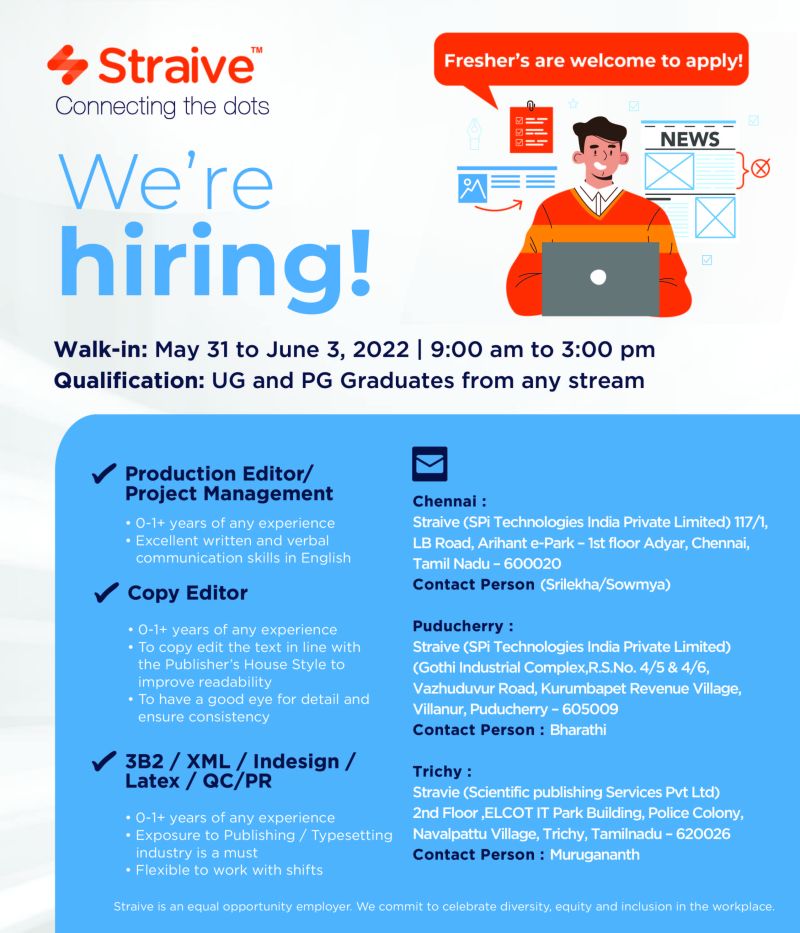 Sowmya C K on LinkedIn: #hiring #experience Sowmya C K on LinkedIn: #hiring #experience