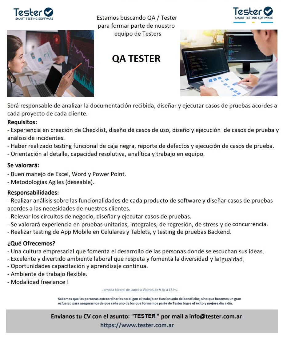 Tester Smart SRL on LinkedIn: #testersmartsrl #tester #testing #testers ... Tester Smart SRL on LinkedIn: #testersmartsrl #tester #testing #testers ...