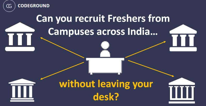 EvalGround on LinkedIn: Can you recruit Freshers from Campuses across ... EvalGround on LinkedIn: Can you recruit Freshers from Campuses across ...