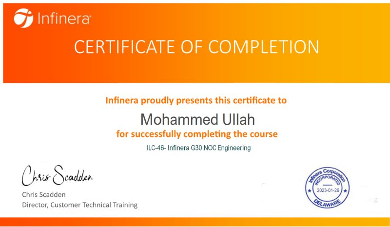 Mohammed Mujahid Ullah on LinkedIn: #infinera #noc #soc #ooredoo Mohammed Mujahid Ullah on LinkedIn: #infinera #noc #soc #ooredoo