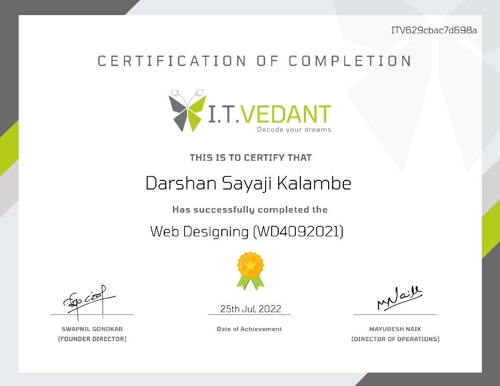 Darshan Kalambe on LinkedIn: #webdevelopment #web #html5 #css3 #javascript Darshan Kalambe on LinkedIn: #webdevelopment #web #html5 #css3 #javascript