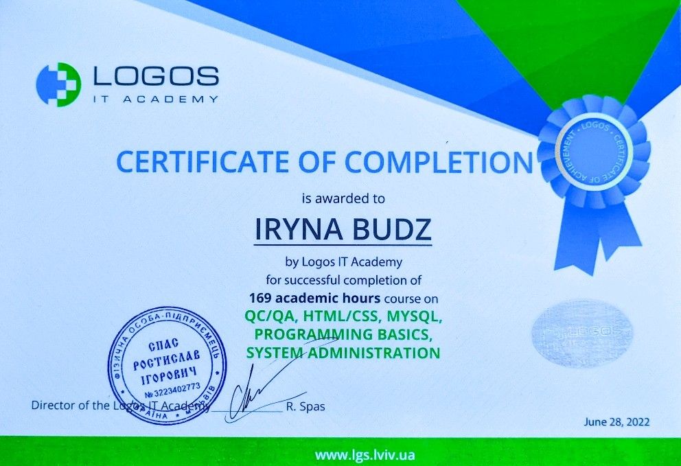 Iryna Budz on LinkedIn: #qamanual #qa #engineer #testing # ... Iryna Budz on LinkedIn: #qamanual #qa #engineer #testing # ...