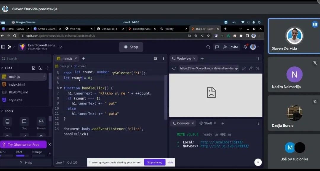 Amna Čamdžija on LinkedIn: #javascript #css #html #webdevelopment Amna Čamdžija on LinkedIn: #javascript #css #html #webdevelopment