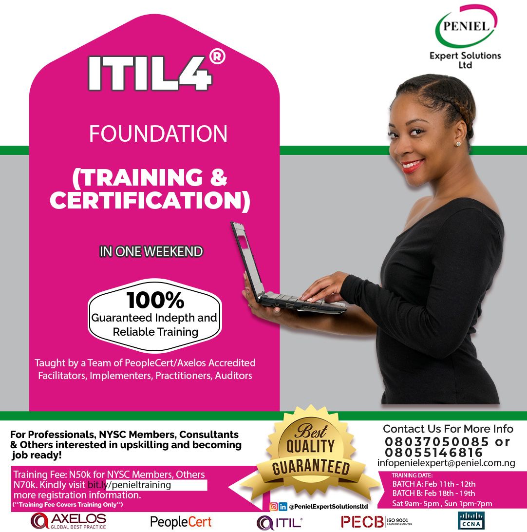 PENIEL EXPERT SOLUTIONS LIMITED on LinkedIn: #training #ict # ... PENIEL EXPERT SOLUTIONS LIMITED on LinkedIn: #training #ict # ...