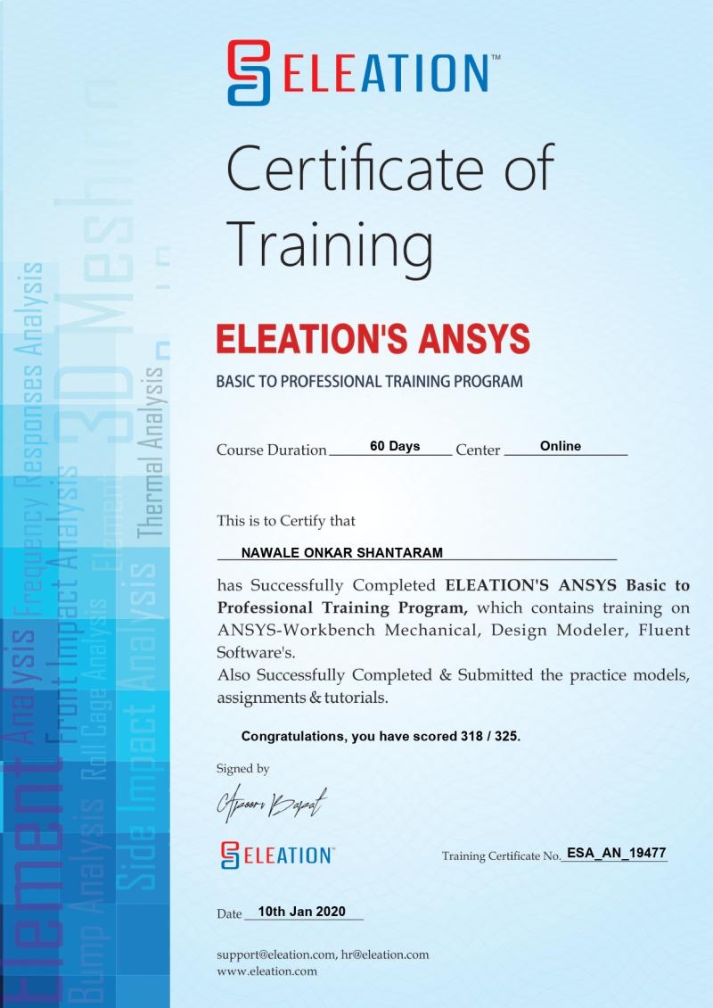 Nawale Onkar on LinkedIn: #ansys #simulation Nawale Onkar on LinkedIn: #ansys #simulation