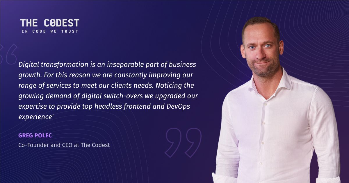 The Codest on LinkedIn: #devops #headlessfrontend The Codest on LinkedIn: #devops #headlessfrontend