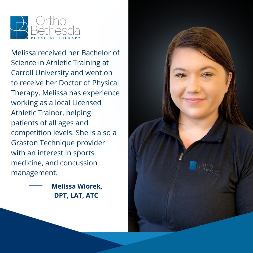 Melissa Wiorek PT, DPT, ATC posted on LinkedIn Melissa Wiorek PT, DPT, ATC posted on LinkedIn