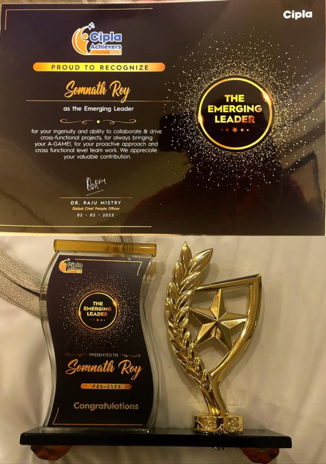 Somnath Roy on LinkedIn: #cipla #recognition | 19 comments Somnath Roy on LinkedIn: #cipla #recognition | 19 comments