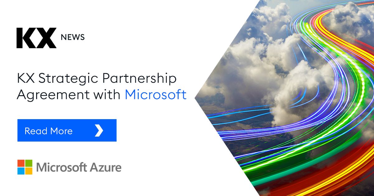 KX on LinkedIn: KX Strategic Partnership Agreement with Microsoft | KX KX on LinkedIn: KX Strategic Partnership Agreement with Microsoft | KX