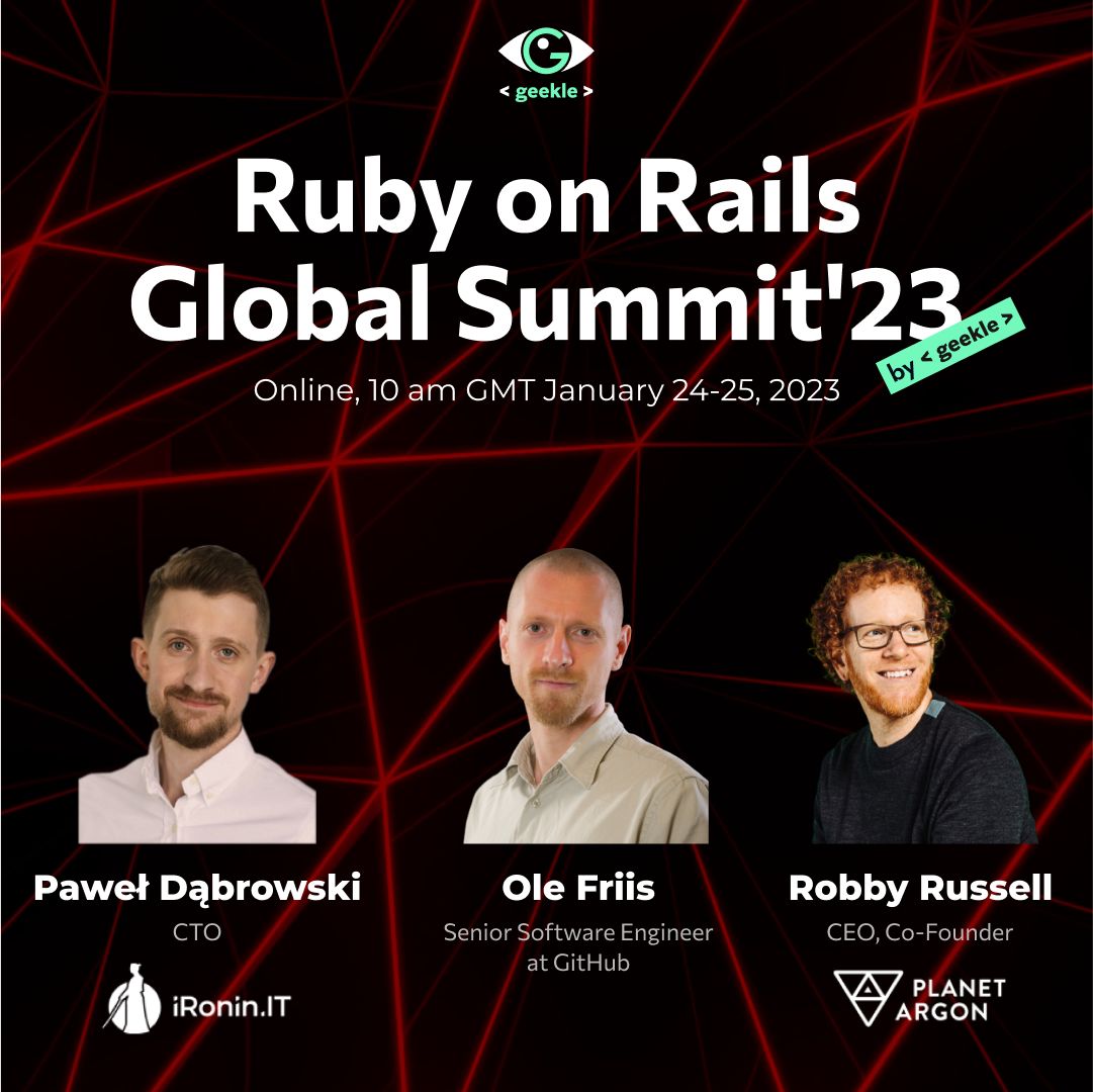 Geekle.us on LinkedIn: #event #rubyonrailsdeveloper #rubyonrails # ... Geekle.us on LinkedIn: #event #rubyonrailsdeveloper #rubyonrails # ...