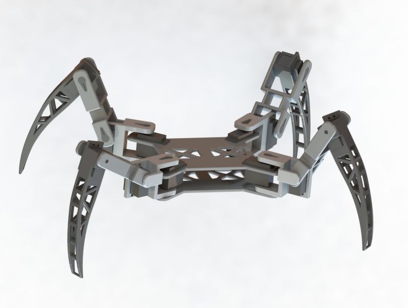Venkadesh R on LinkedIn: #spiderbot #robot #solidworks #cad # ... Venkadesh R on LinkedIn: #spiderbot #robot #solidworks #cad # ...
