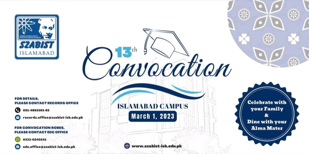 SZABIST University - Islamabad Campus on LinkedIn: #szabist #islamabad ... SZABIST University - Islamabad Campus on LinkedIn: #szabist #islamabad ...