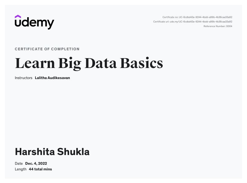 Harshita Shukla on LinkedIn: #bigdata Harshita Shukla on LinkedIn: #bigdata
