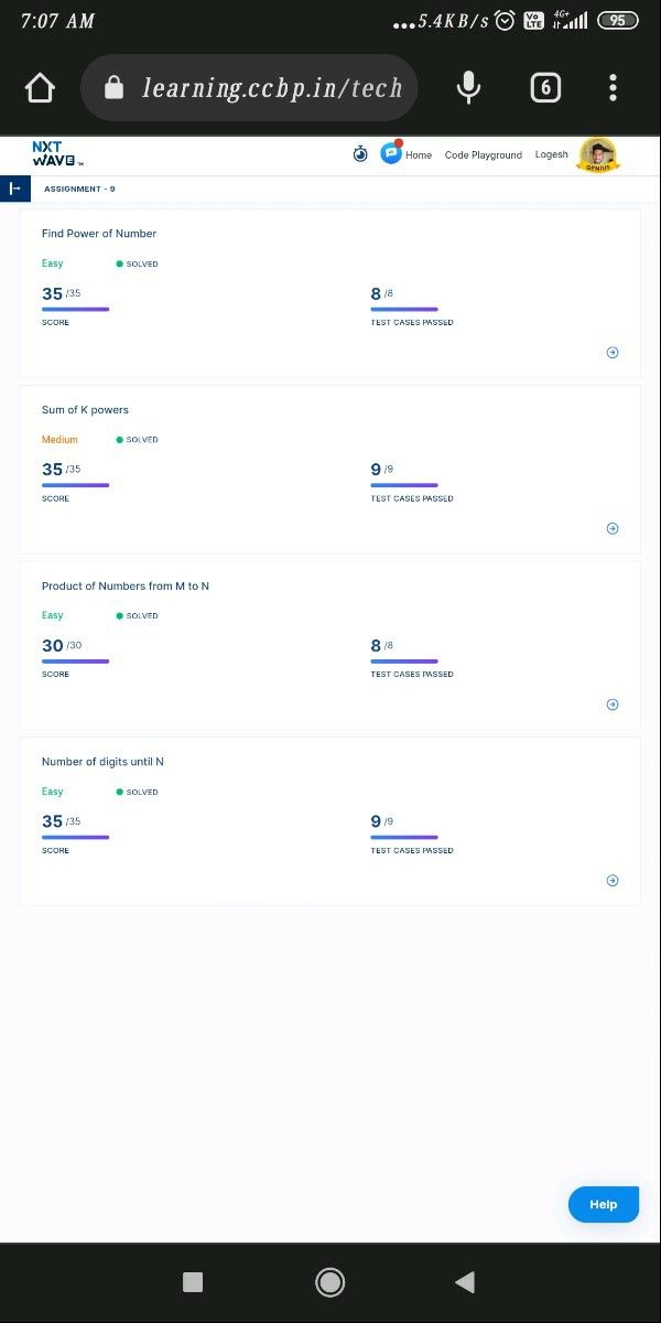 LOGESH S on LinkedIn: #ccbp #nxtwave #python #pythonprograming # ... LOGESH S on LinkedIn: #ccbp #nxtwave #python #pythonprograming # ...