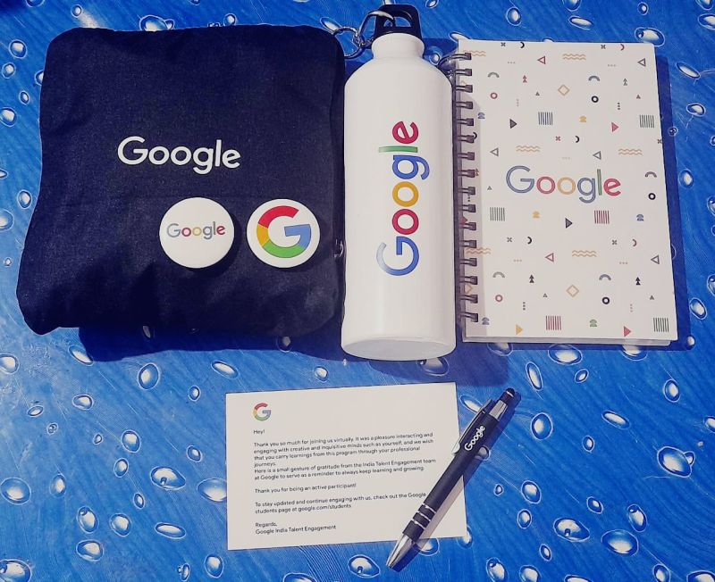 CHERUKU AKSHITHA on LinkedIn: #googlers #google #learning #swags #thankyou CHERUKU AKSHITHA on LinkedIn: #googlers #google #learning #swags #thankyou