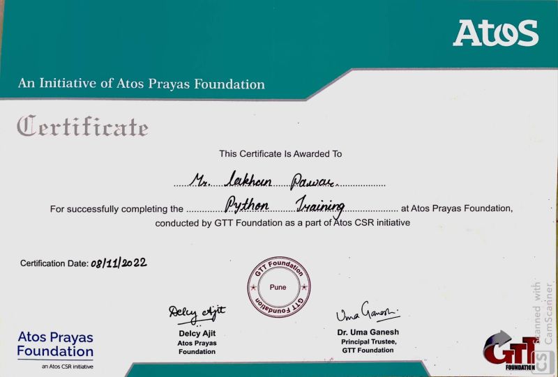 Lakhan Pawar on LinkedIn: #python #programming #training Lakhan Pawar on LinkedIn: #python #programming #training