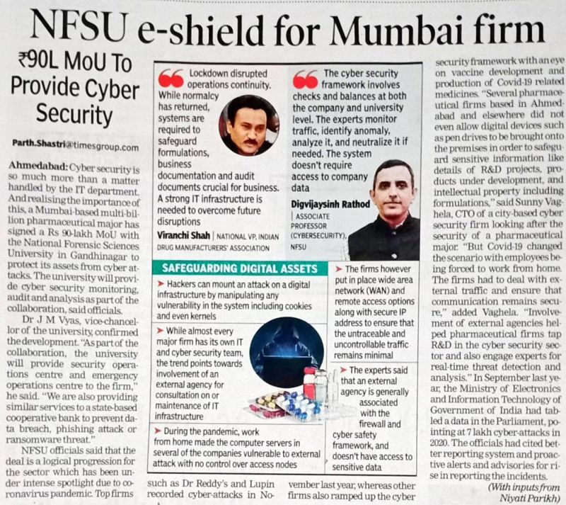 National Forensic Sciences University (NFSU) on LinkedIn: #digitalindia ... National Forensic Sciences University (NFSU) on LinkedIn: #digitalindia ...