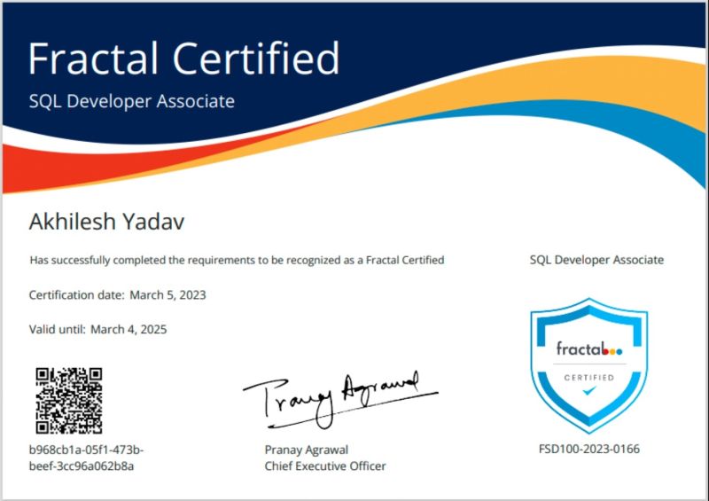 Akhilesh Yadav on LinkedIn: #developer #sql #share Akhilesh Yadav on LinkedIn: #developer #sql #share