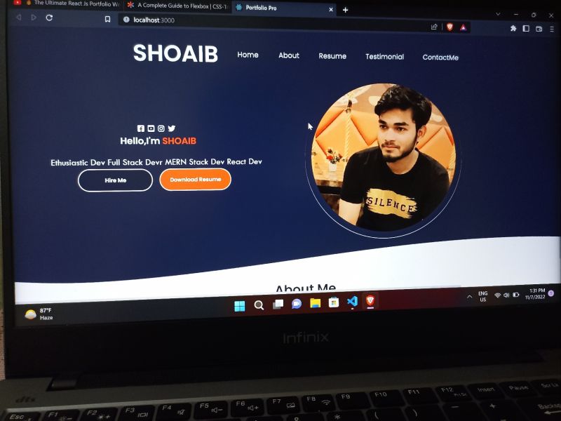 Shoaib Akram on LinkedIn: #reactjs #portfoliowebsite #webdevelopment Shoaib Akram on LinkedIn: #reactjs #portfoliowebsite #webdevelopment