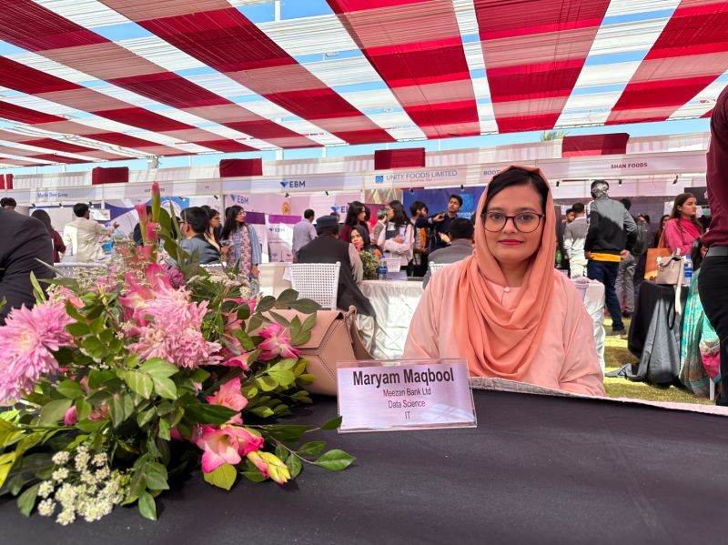 Maryam Maqbool on LinkedIn: #iba #careerfair #mentorship Maryam Maqbool on LinkedIn: #iba #careerfair #mentorship