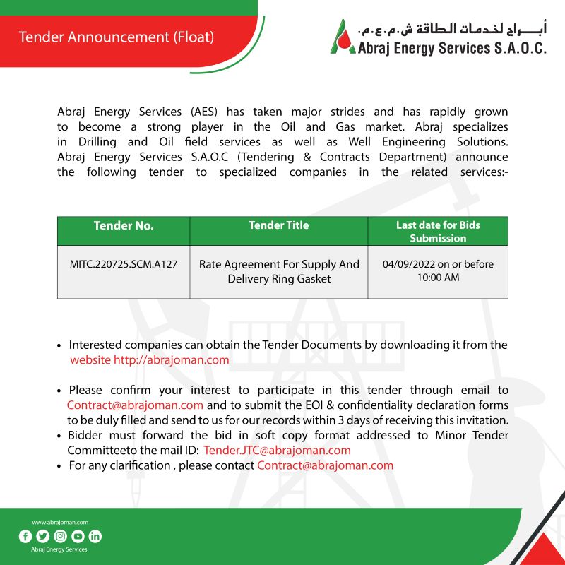 Abraj Energy Services on LinkedIn: #abraj Abraj Energy Services on LinkedIn: #abraj