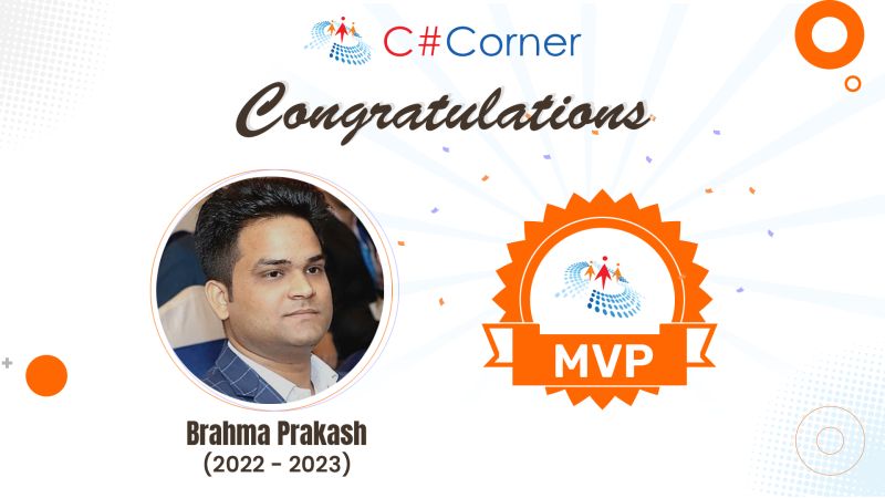 C# Corner on LinkedIn: Brahma Prakash Shukla C# Corner on LinkedIn: Brahma Prakash Shukla