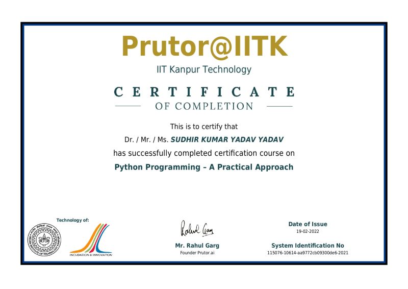 Sudhir Kumar Yadav posted on LinkedIn Sudhir Kumar Yadav posted on LinkedIn