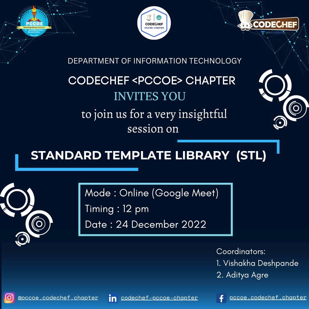 CodeChef Chapter on LinkedIn: #google #codechef #competitiveprogramming ... CodeChef Chapter on LinkedIn: #google #codechef #competitiveprogramming ...