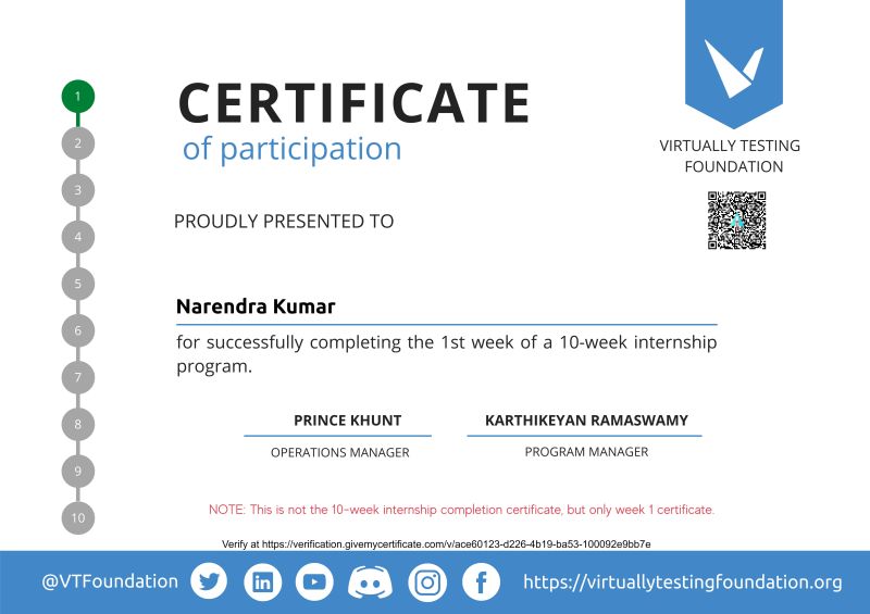 Narendra Kumar Patel on LinkedIn: #vtfoundation #cybersecuritytraining Narendra Kumar Patel on LinkedIn: #vtfoundation #cybersecuritytraining