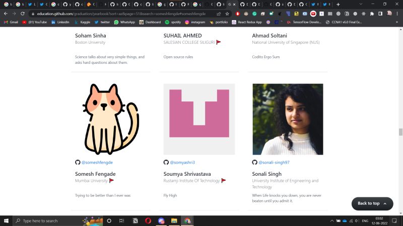 Somesh Fengade on LinkedIn: #github #githubgraduation2022 Somesh Fengade on LinkedIn: #github #githubgraduation2022