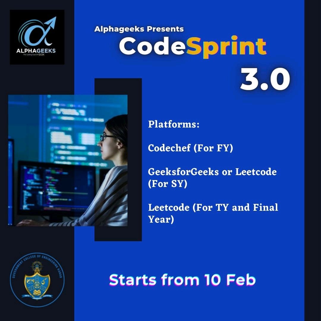 Alphageeks(GCEK Coding Club) on LinkedIn: #coding #codechef #leetcode # ... Alphageeks(GCEK Coding Club) on LinkedIn: #coding #codechef #leetcode # ...