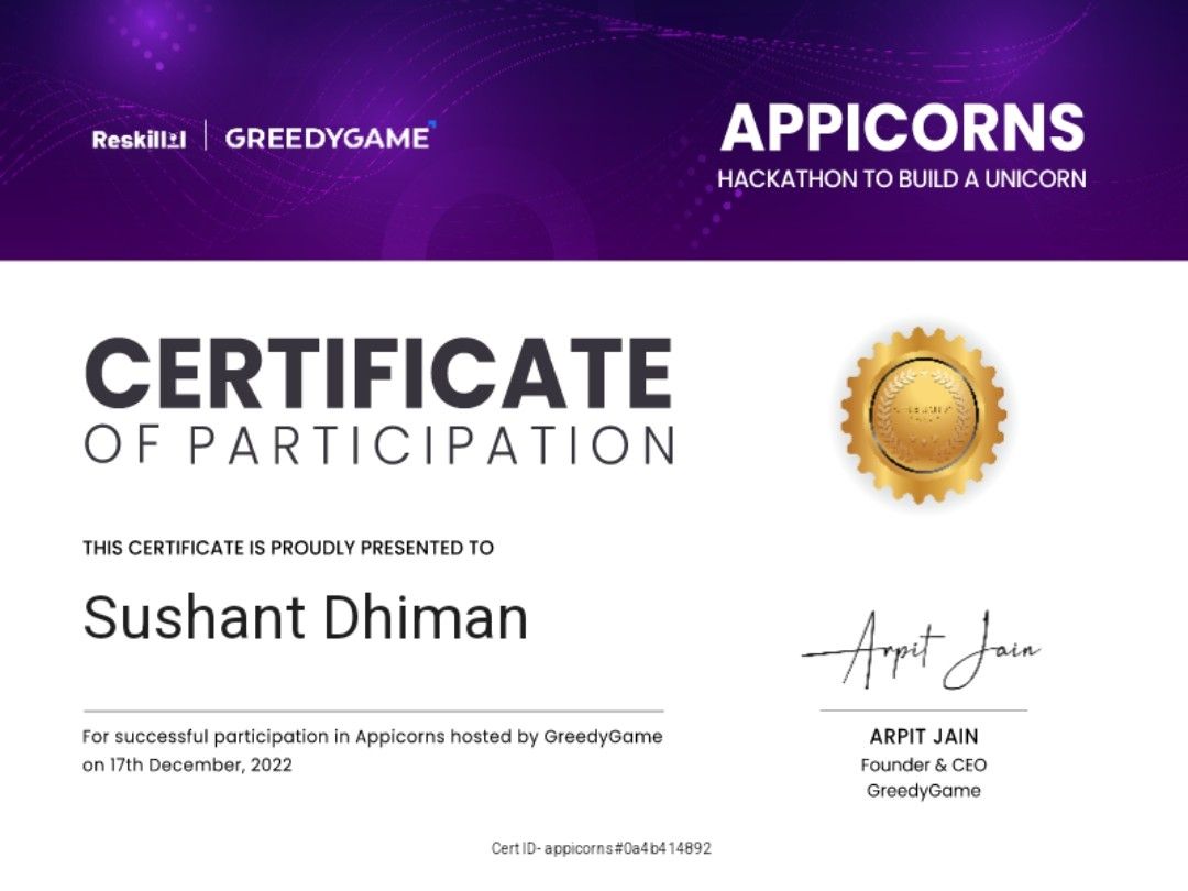 Sushant Dhiman posted on LinkedIn Sushant Dhiman posted on LinkedIn
