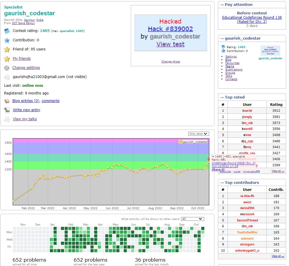 Gaurish Ojha on LinkedIn: #competitiveprogramming #codeforces Gaurish Ojha on LinkedIn: #competitiveprogramming #codeforces